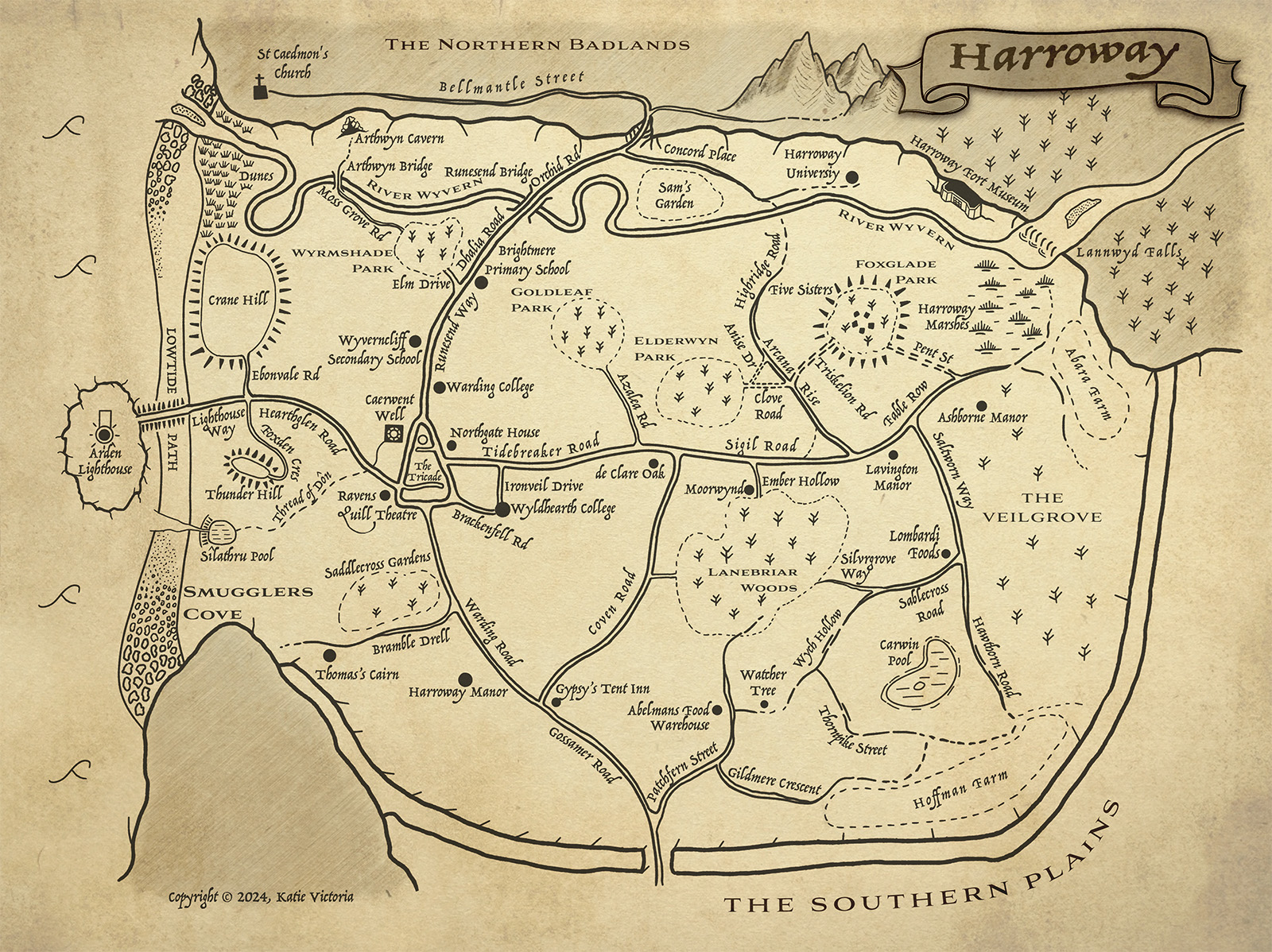 Welcome to Harroway - Harroway - A Mystic World